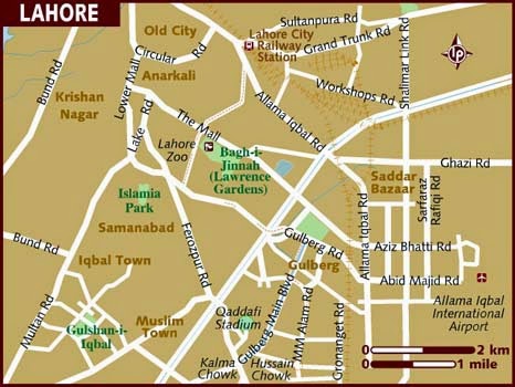 Lahore Map