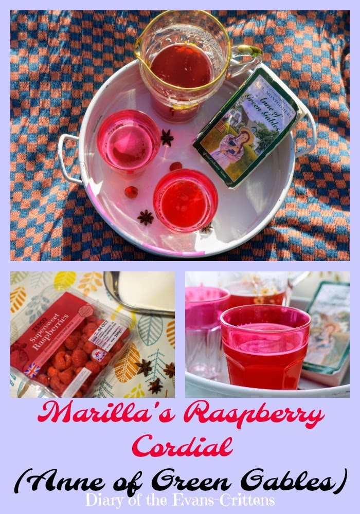 Making Marilla's Raspberry Cordial from Anne of Green Gables- a ...