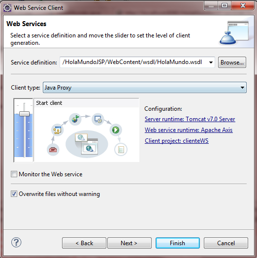 IT-blog: Generar un cliente webservice con eclipse (Axis client)