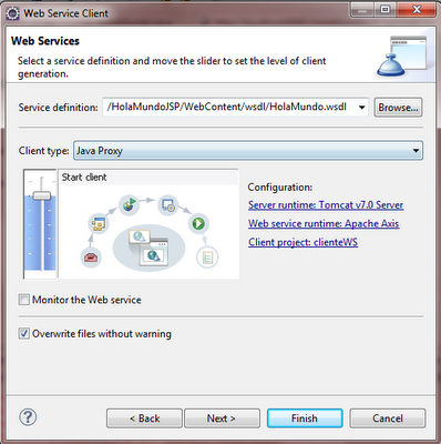 IT-blog: Generar un cliente webservice con eclipse (Axis client)