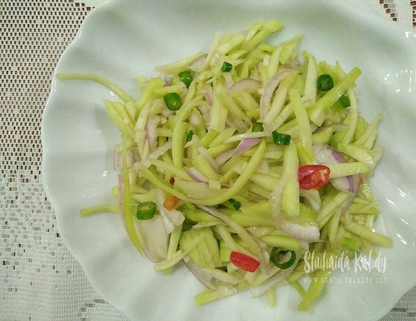 Resepi Kerabu Mangga