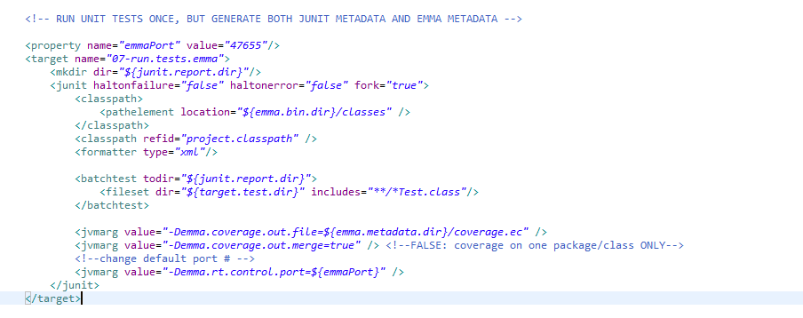 code to live or live to code: Run unit test once for both JUnit report ...