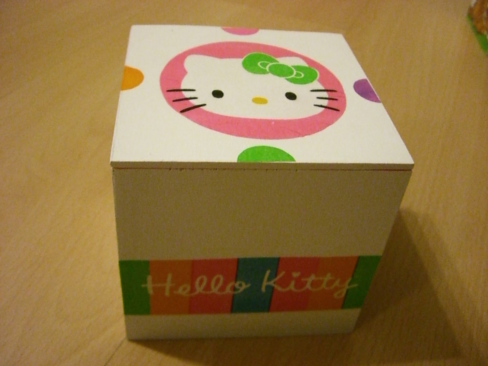 My Crafts: Caixas Hello Kitty / Hello Kitty boxes