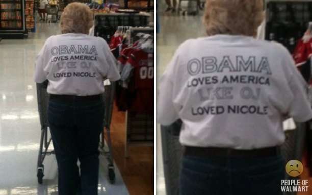 Mudgeon's Musings: Finally -- A Properly Dressed Wal-Mart Shopper