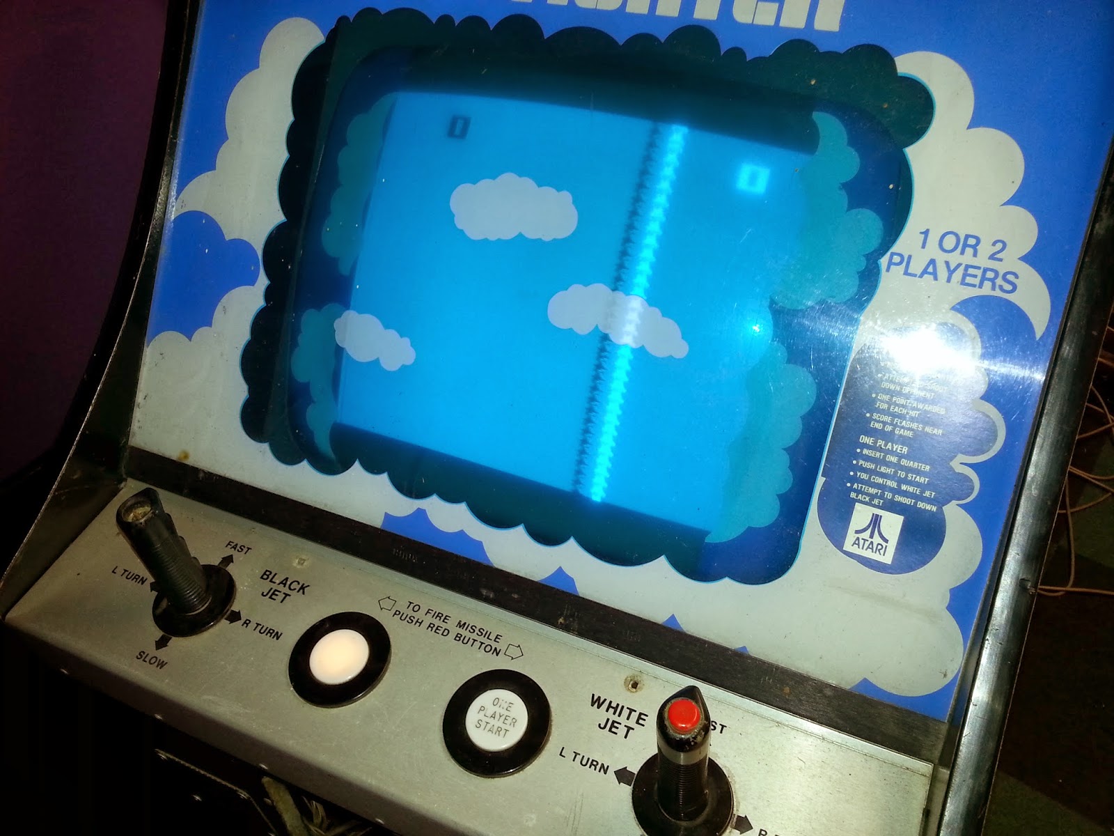 Atari Jet Fighter 1975 | ukVac: UK's Video Arcade Collecting