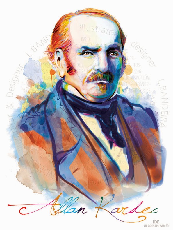 L.BAND art design illustrator: Allan Kardec