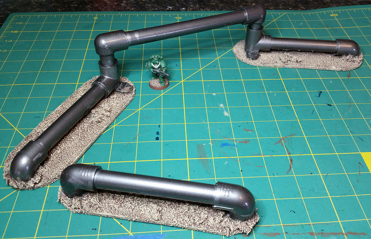 Warhammer 40k Refit: Desert Pipeline - FINISHED!