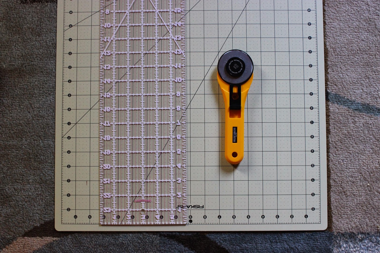 A Practical Pair: DIY Fabric Strip Backdrop