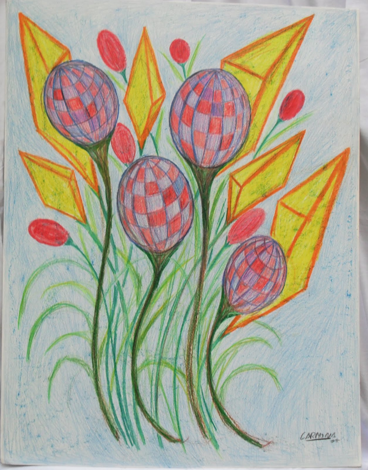 el laberinto del arlequin: flores inventadas