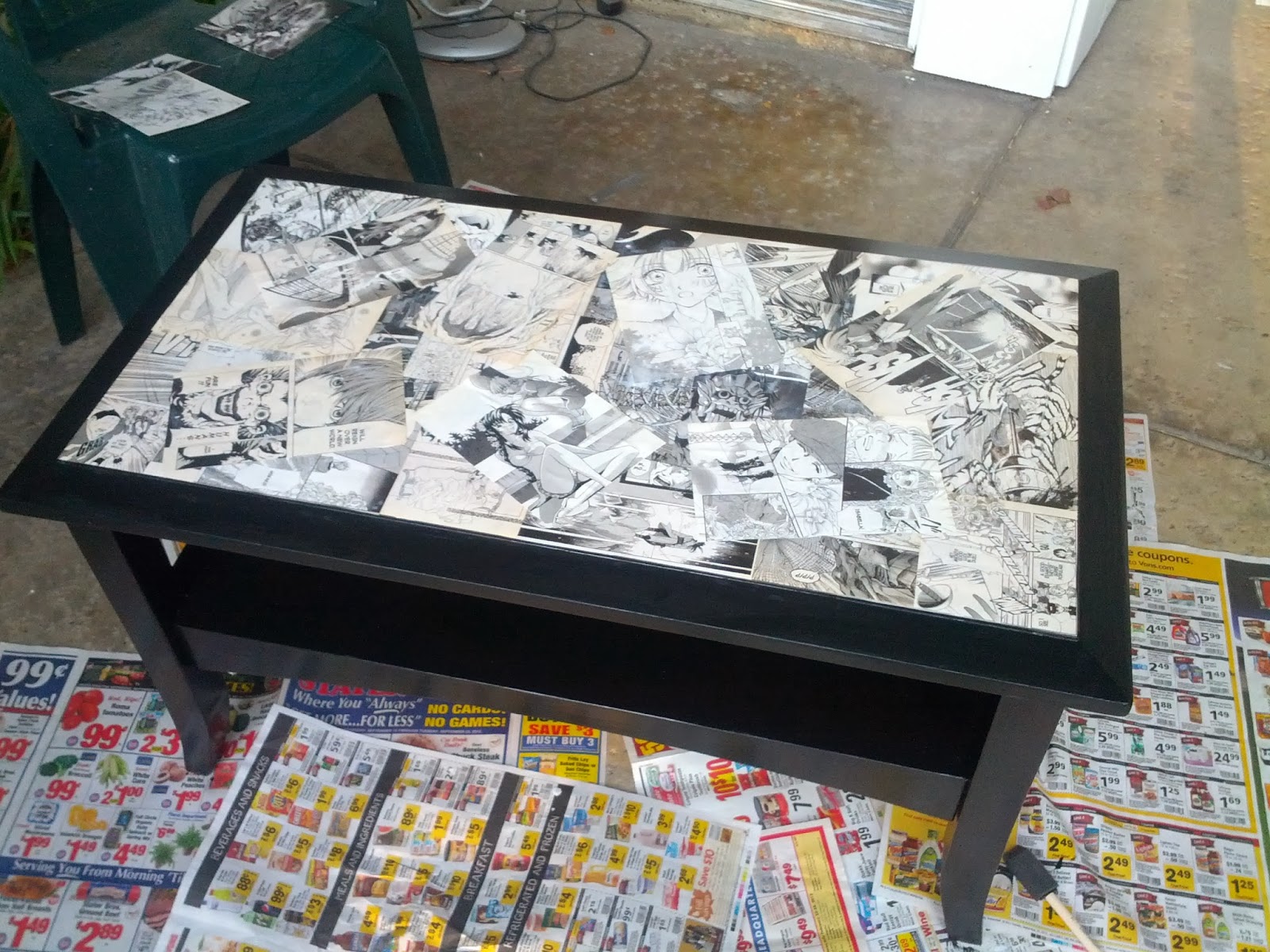 Stuff I Make: Manga Coffee Table Makeover