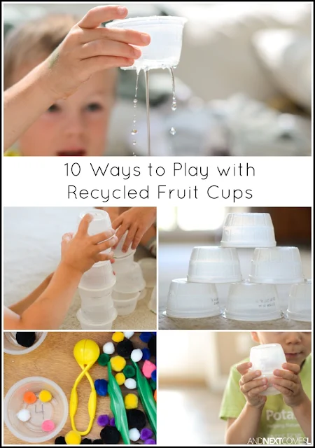 10 Ways for Kids to Play with Plastic Fruit Cups {Boredom Busters for ...