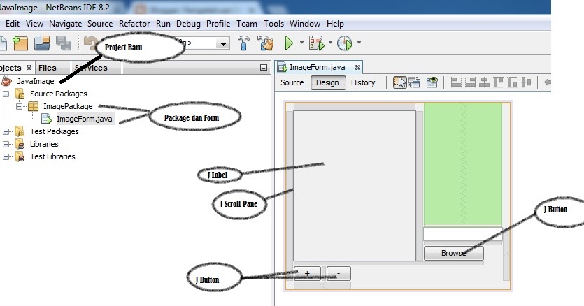 Pengetahuan Informatika: Zoom in dan Zoom Out Gambar Di Java Netbeans
