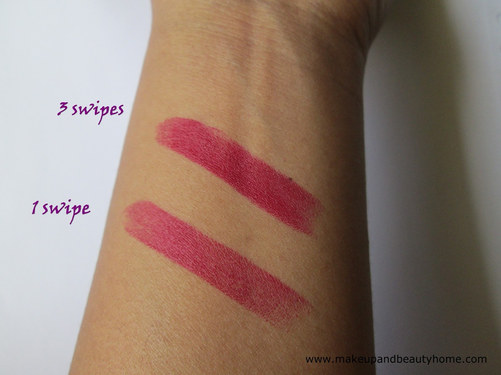 Coloressence Mesmerising Magenta Janta Lip Color Review and Swatches