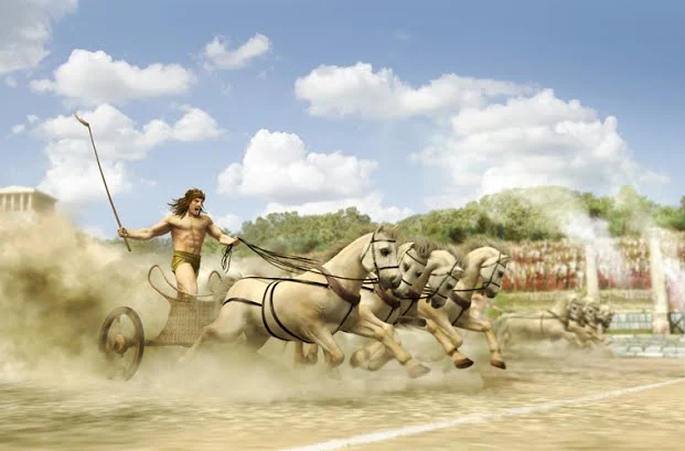 I Giochi di Olimpia (le prime Olimpiadi dell'Antica Grecia)!