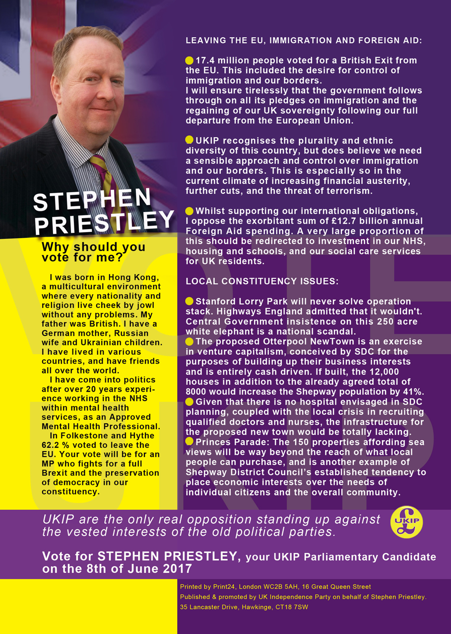 Sellindge and District Residents Association: GENERAL ELECTION ...