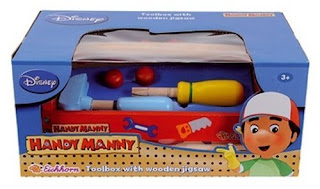 precious: Disney Handy Manny Wooden Tool Box
