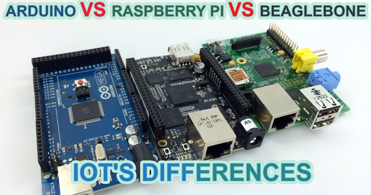 Arduino vs Raspberry Pi vs BeagleBone - IOT's Differences | Electronics & Stuffs