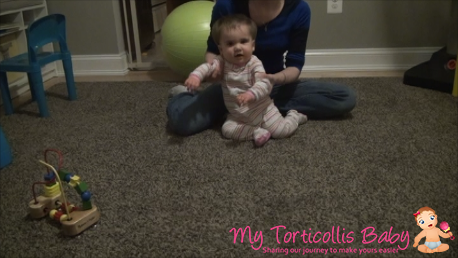 My Torticollis Baby: Sitting to Crawling Position