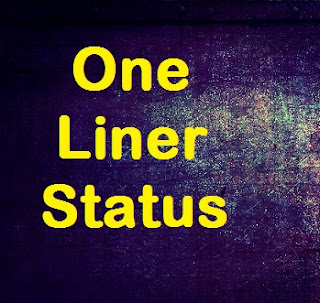 One Line Status in Hindi - Hindi Status And Shayari
