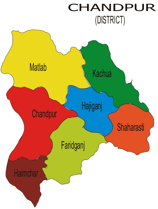 Bangladesh Map Chandpur