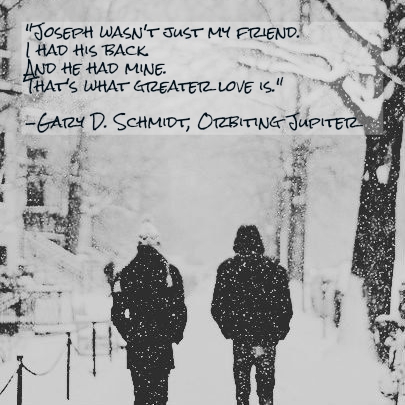 J R L i n d z : Book Review: Orbiting Jupiter by Gary D. Schmidt