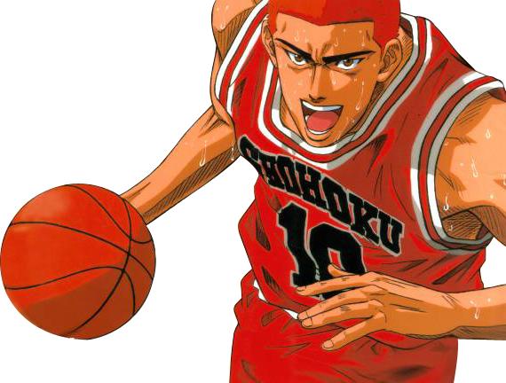 Mi dibujo de Hanamichi Sakuragi. Slam Dunk. | Wiki Japon