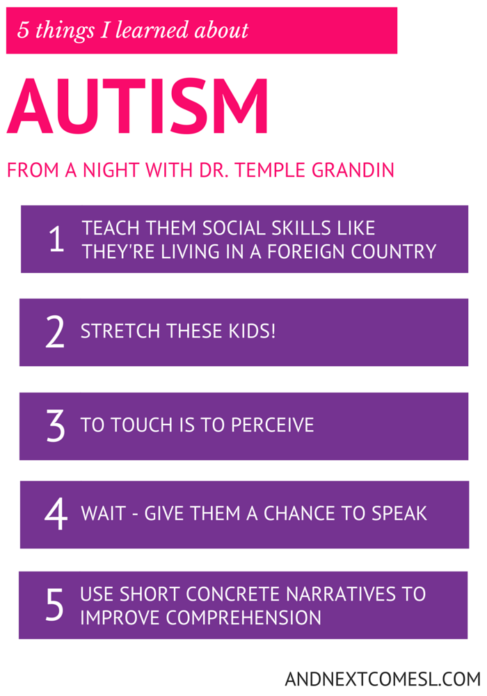 5 Things I Learned About Autism from A Night with Dr. Temple Grandin ...