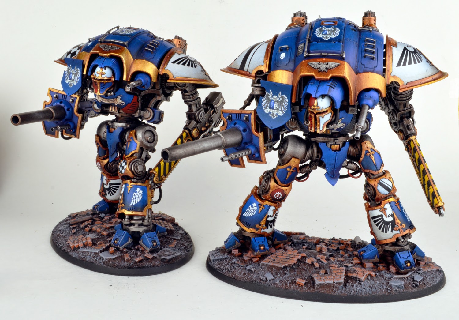 davetaylorminiatures: The Knights of House Coldshroud stand ready.