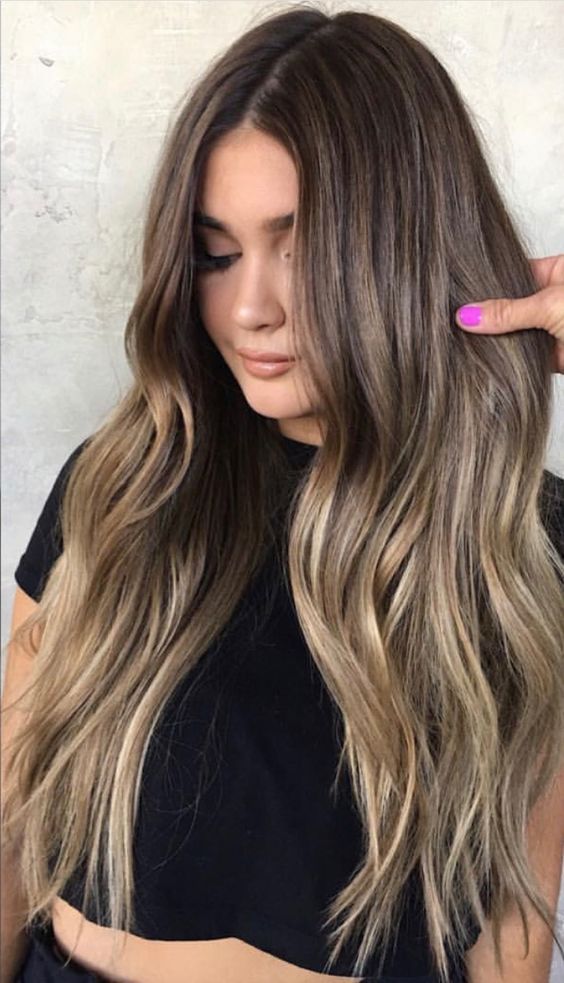 La moda en tu cabello: Sensuales mechas californianas en tu pelo largo ...