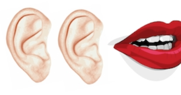 On Wings of Eagles: Two ears one mouth