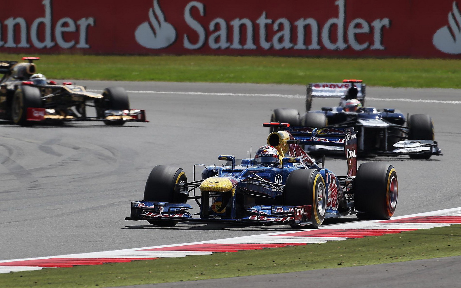 2012 BRITISH GP: RACE IN HIGH RESOLUTION IMAGES - FORMULA 1