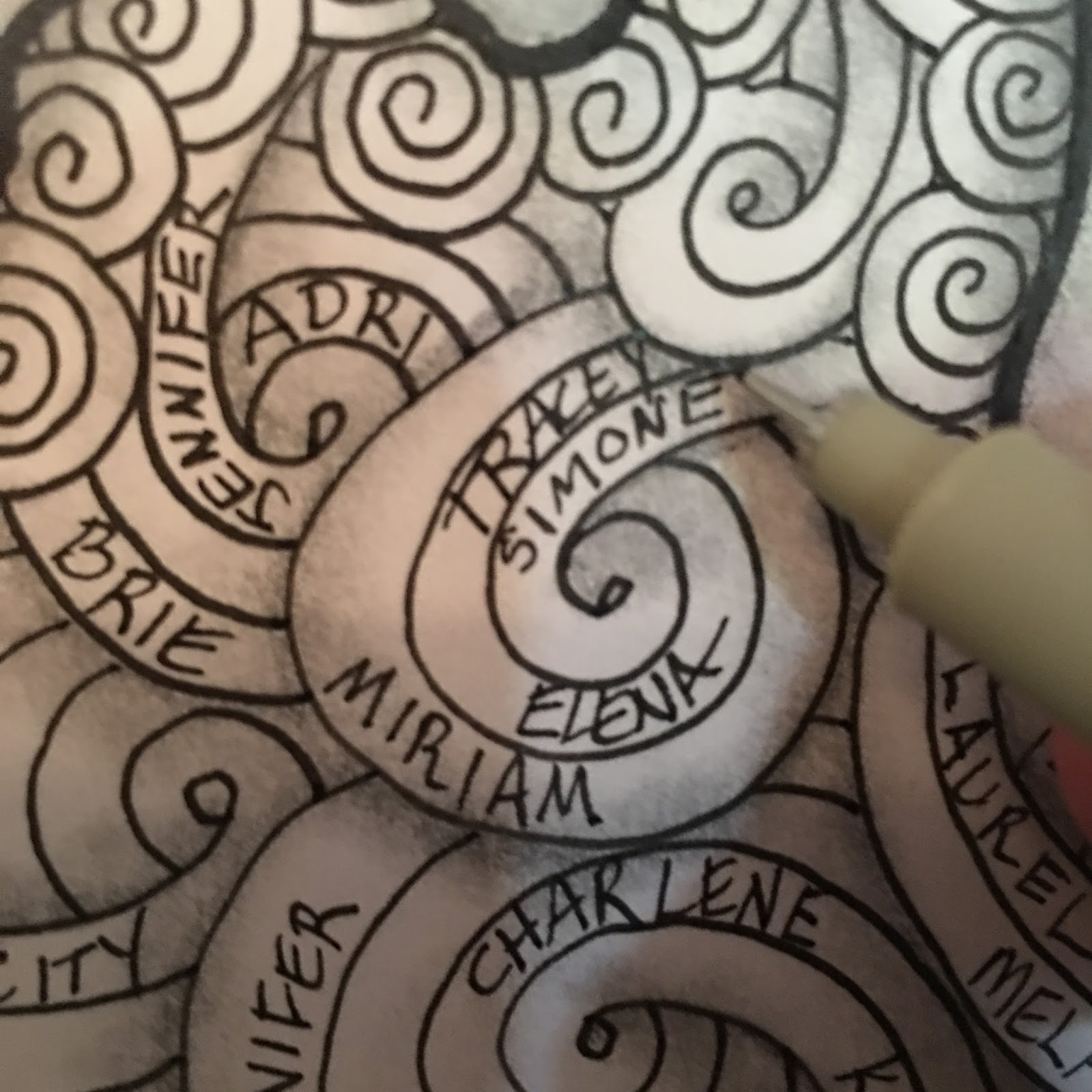 Tickled To Tangle: "It's a String Thing" #230 Tiles