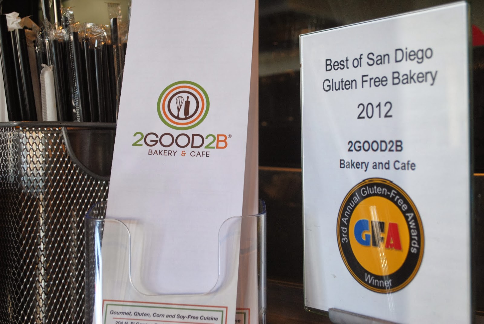 Annie's Gluten Free Grub: 2Good2B Bakery and Cafe