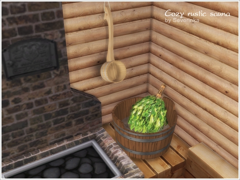 Sims 4 CC's - The Best: Sauna by Severinka