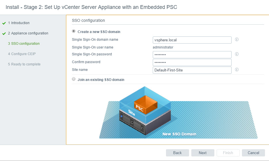 VMware Snapshots: Enhanced Linked Mode with Embedded PSC