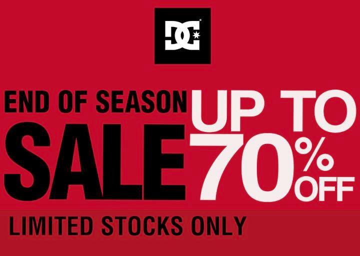 Manila Shopper: DC Shoes End of Season SALE