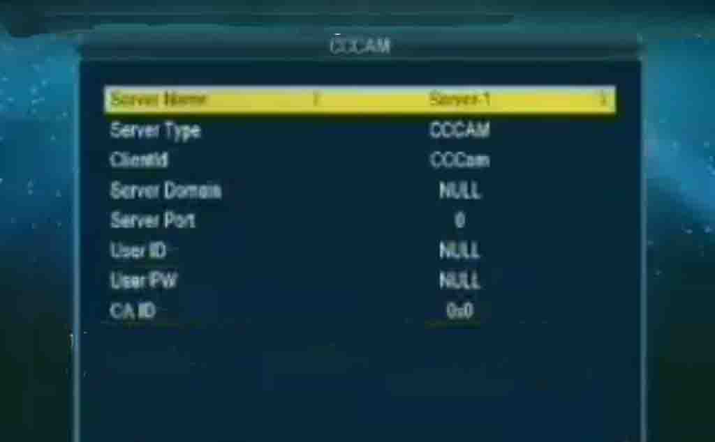 Cara Membuka Menu CCcam pada receiver Gardiner - Sobat Satelit