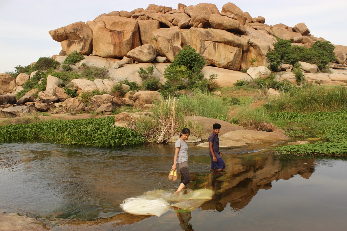 Journeys across Karnataka: ನವ ಬೃಂದಾವನ ~ Nava Brindavana, Anegundi