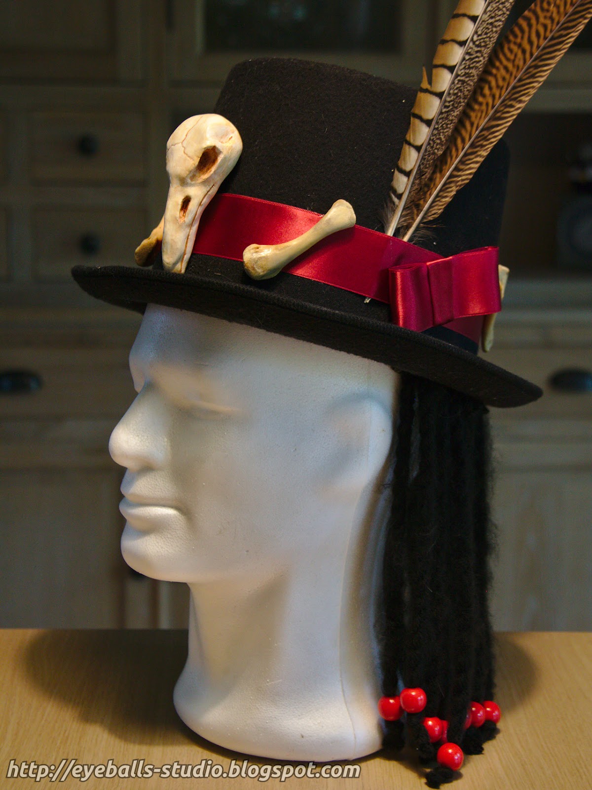 Voodoo Hat ~ Eyeballs Studio