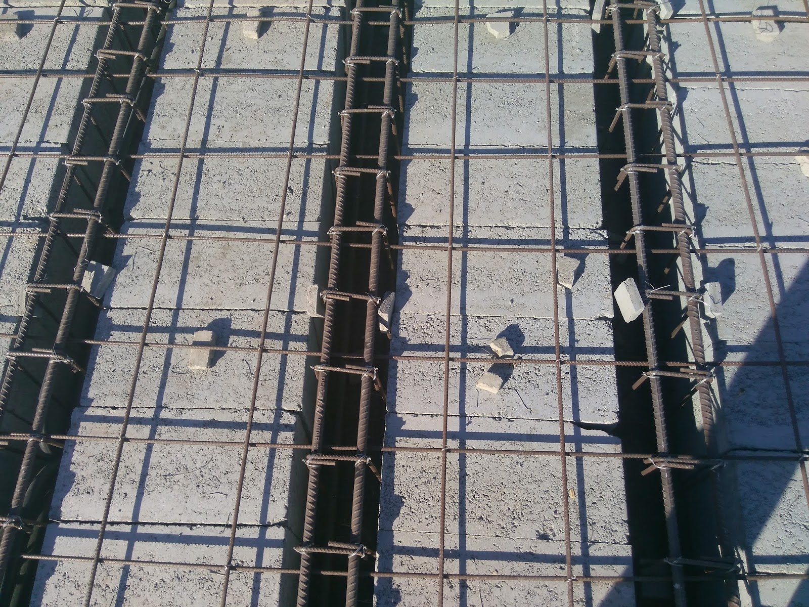 How to Arrange Haurdi Block in Slab-in pictures