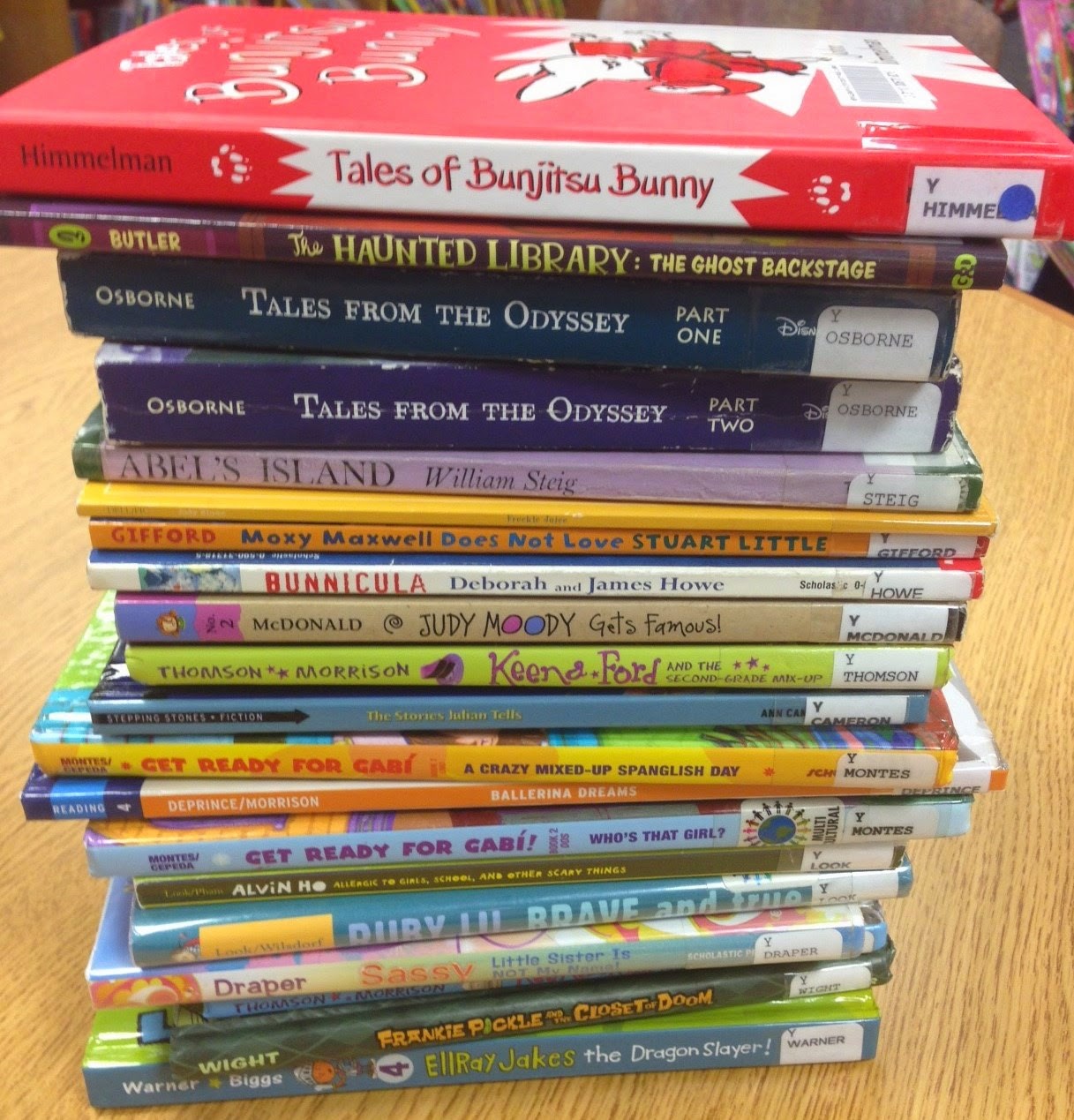 Abby the Librarian: Reading Wildly: Transitional Chapter Books