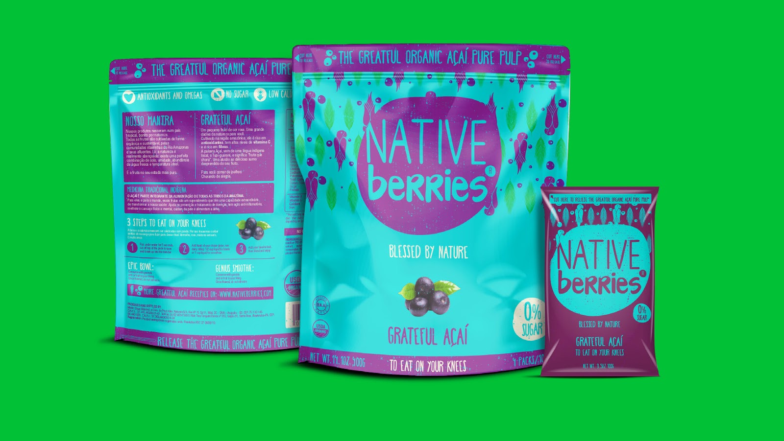 Gratefull Açai – Packaging Of The World