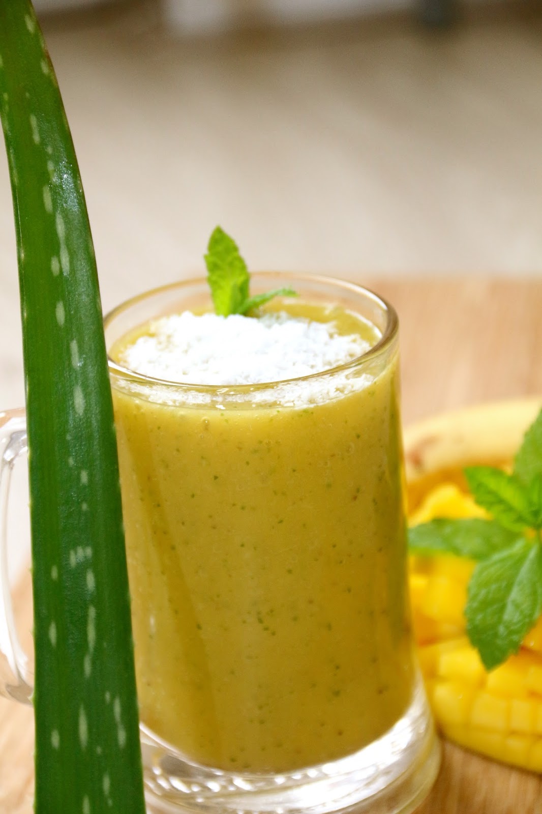AloeVeraFanClub: Smoothie Aloe Vera Λεμόνι