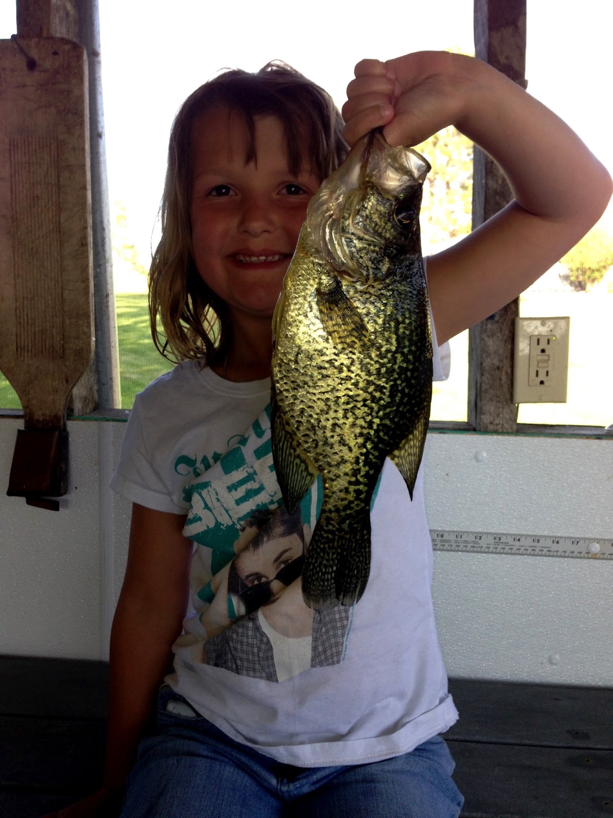 Aspen Resort Blog: another beautiful 13 inch Crappie