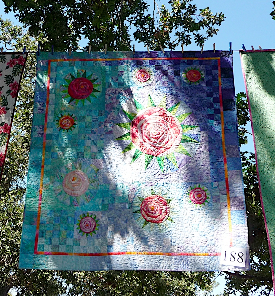 A Quilt of Heather: Quilting in the Garden