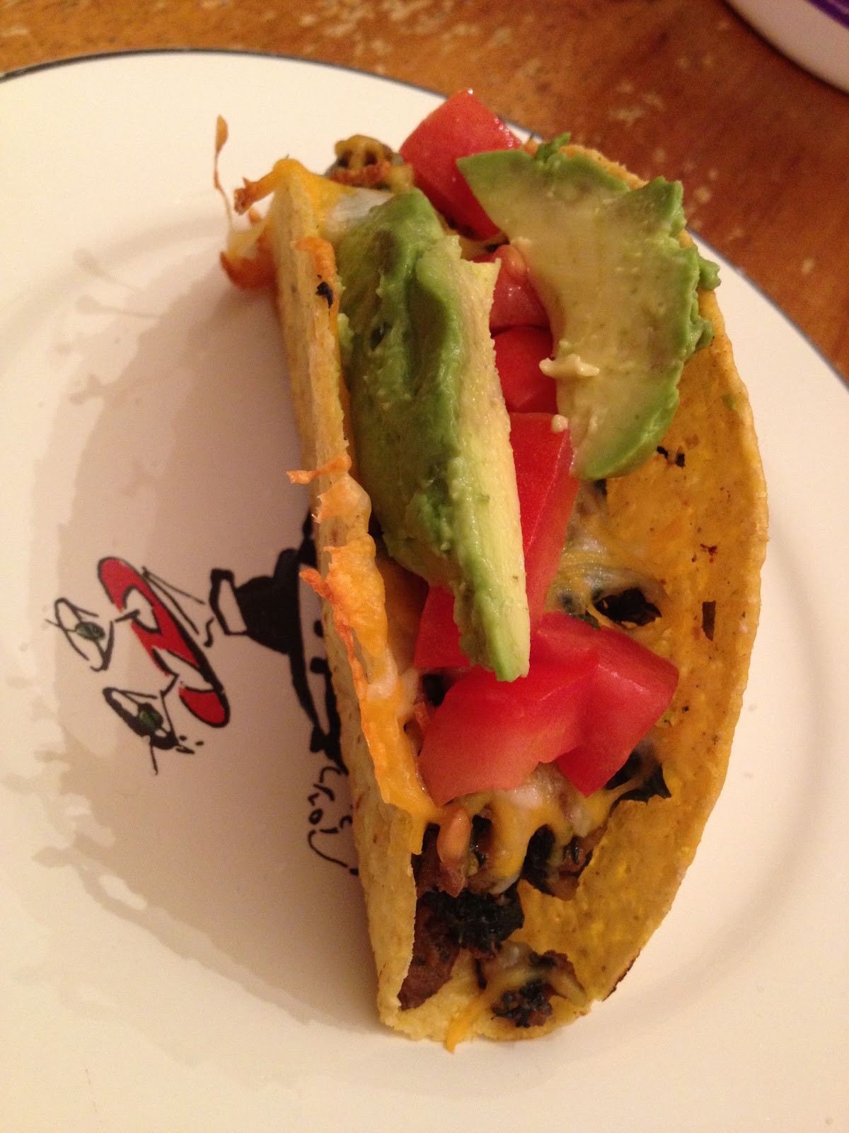 Abramyan Avenue: Spinach Pesto Tacos