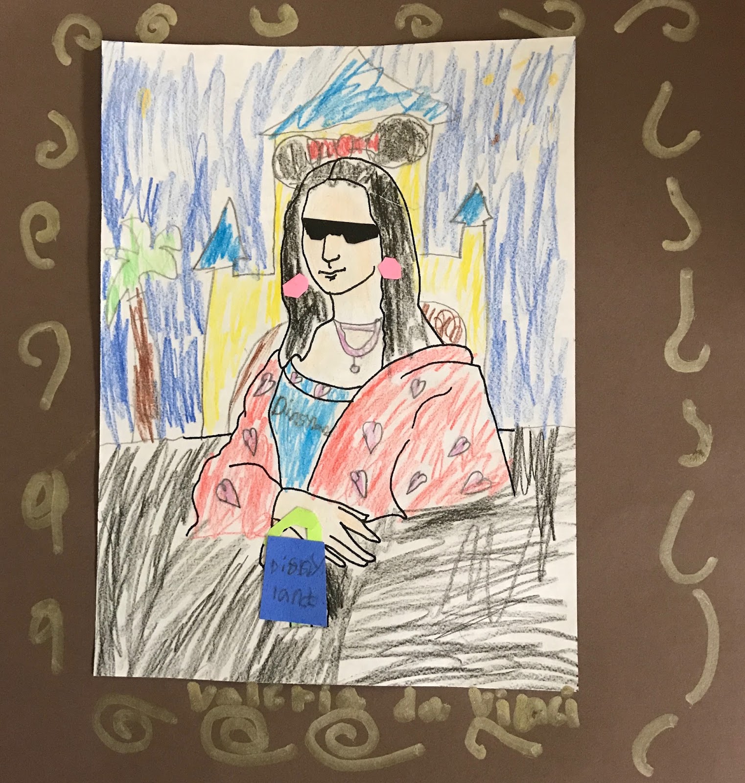 Kathy's Art Project Ideas: Mona Lisa Parody Art Lesson