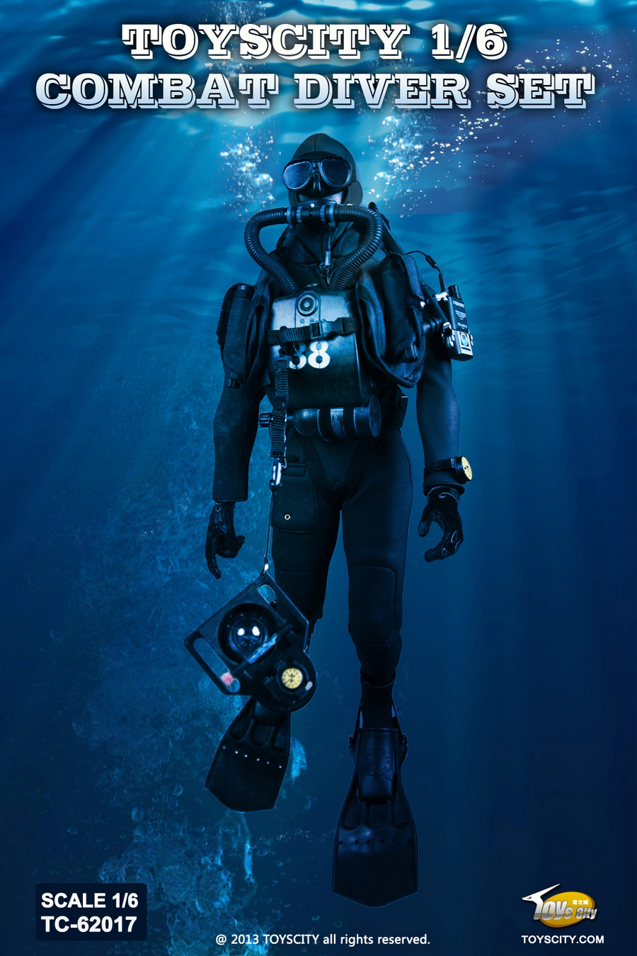 toyhaven: Incoming: Toys City 1/6 scale Combat Diver Set for 12-inch ...