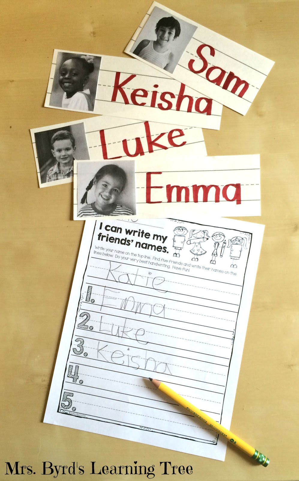 Mrs. Byrd's Learning Tree: Name Games! and a FREEBIE!