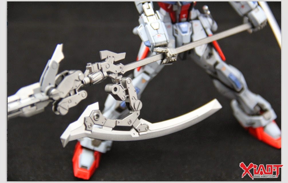 MG 1/100 Build Strike Gundam + Universe Booster + Homemade Backpack ...